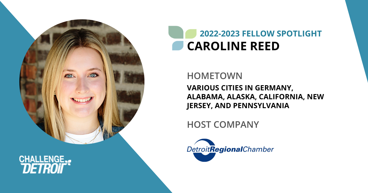 Challenge Detroit – Fellow Spotlight: Caroline Reed