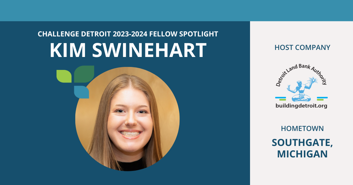 Challenge Detroit – Fellow Spotlight: Kim Swinehart